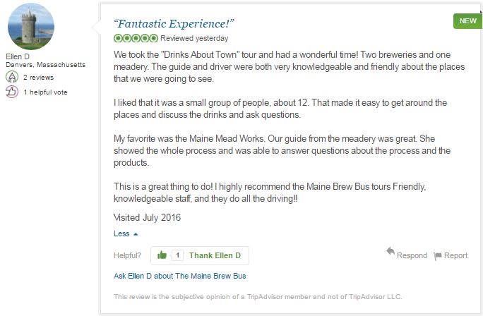 Our 500th Excellent Review On TripAdvisor! | Brews Cruise